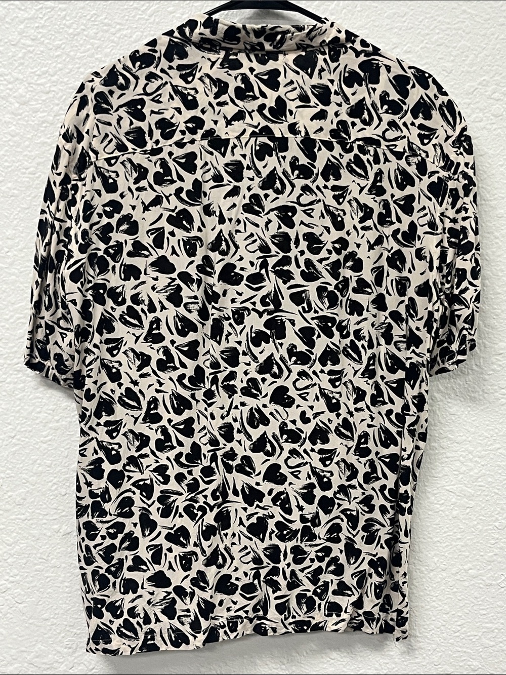 All Saints | Shirts | All Saints Heart Break Black And White ...